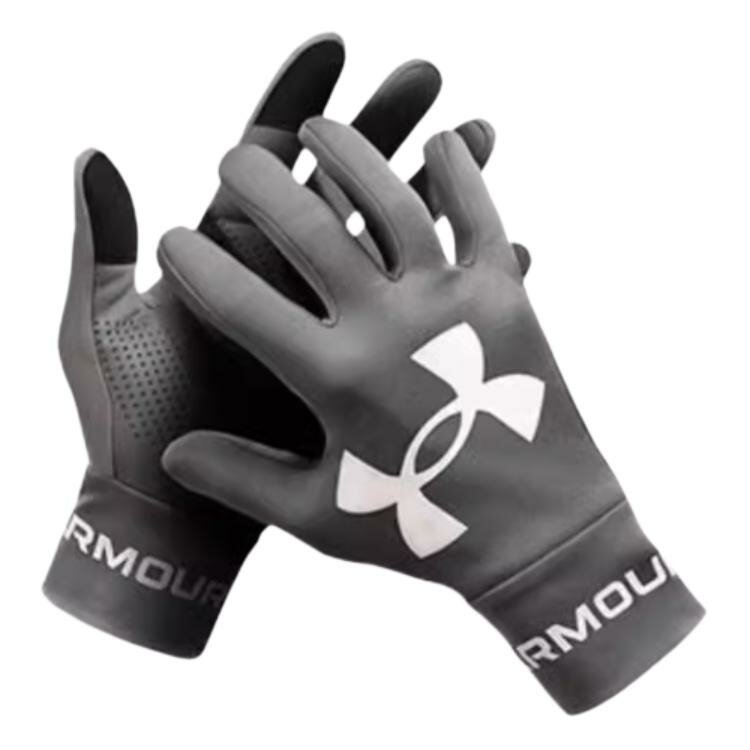 Спортивные перчатки унисекс Under Armour Silicone Sports Gloves 1137895535 черные, L EU
