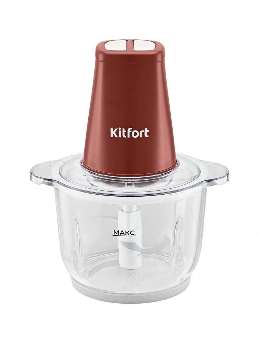 Измельчитель электрический Kitfort КТ-3534 2л. 500Вт красный Chopper Kitfort КТ-3534 2L 500Вт red