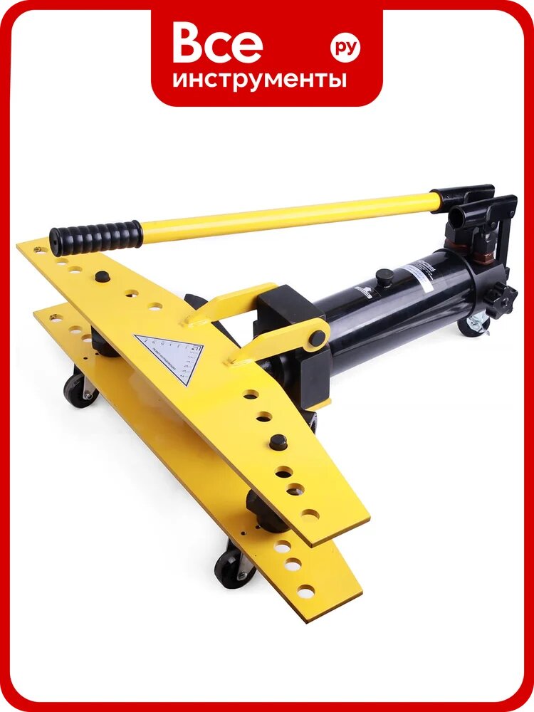 Гидравлический трубогиб со встроенным насосом Car-tool 1/2” - 2”, 13 т CT-13122