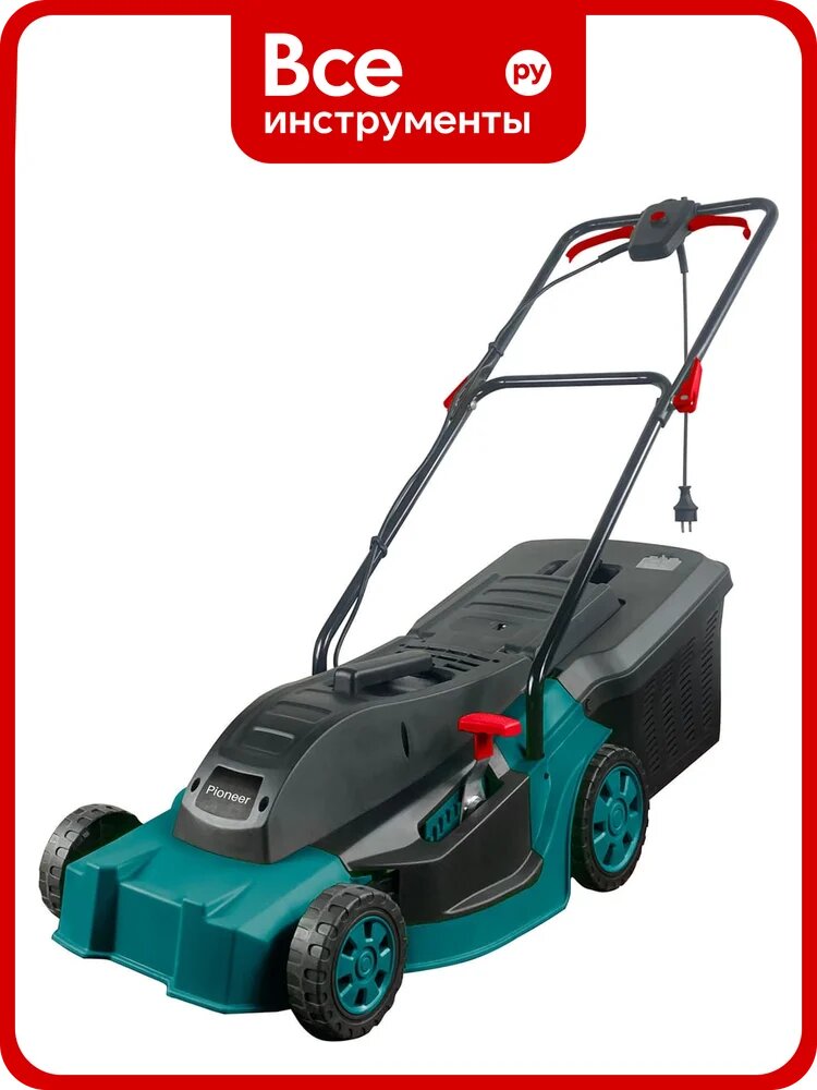 Газонокосилка электрическая с травосборником Pioneer LM-1640-01