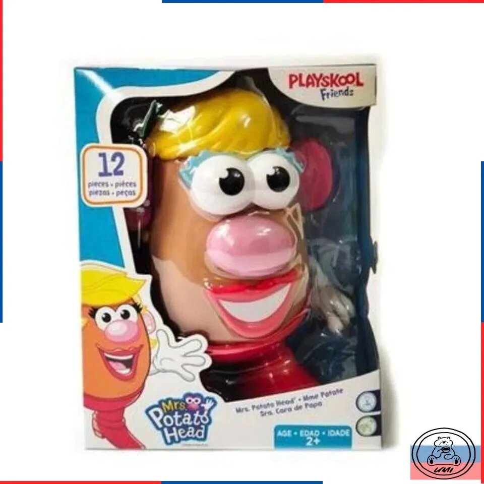 Миссис Картошка Playskool Friends, классическая игрушка, 12 деталей, от 3 лет