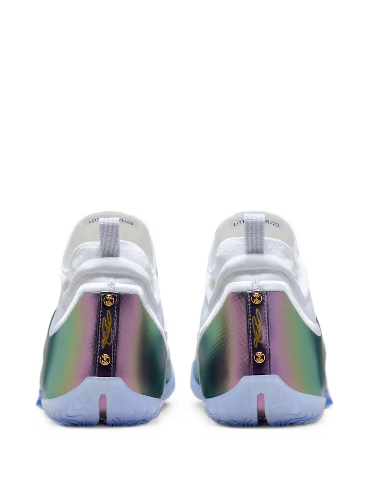 Кроссовки NIKE LeBron 23 Elite, размер 8.5 US, бежевый/белый — фото 1