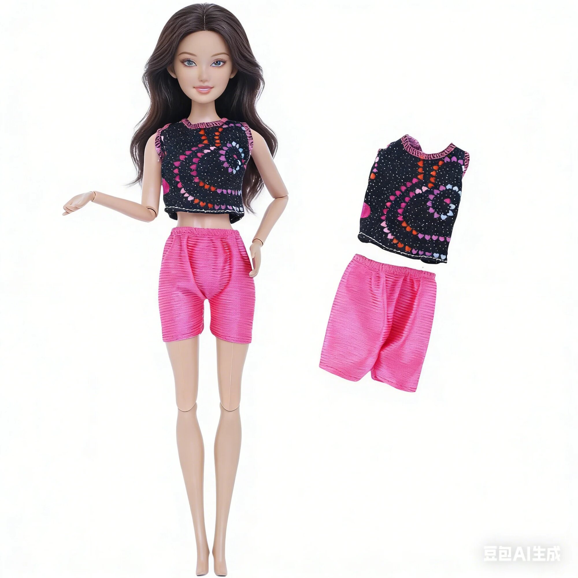 BJDBUS Платье для куклы 1/6 30 см Розовый, NO DOLL 1