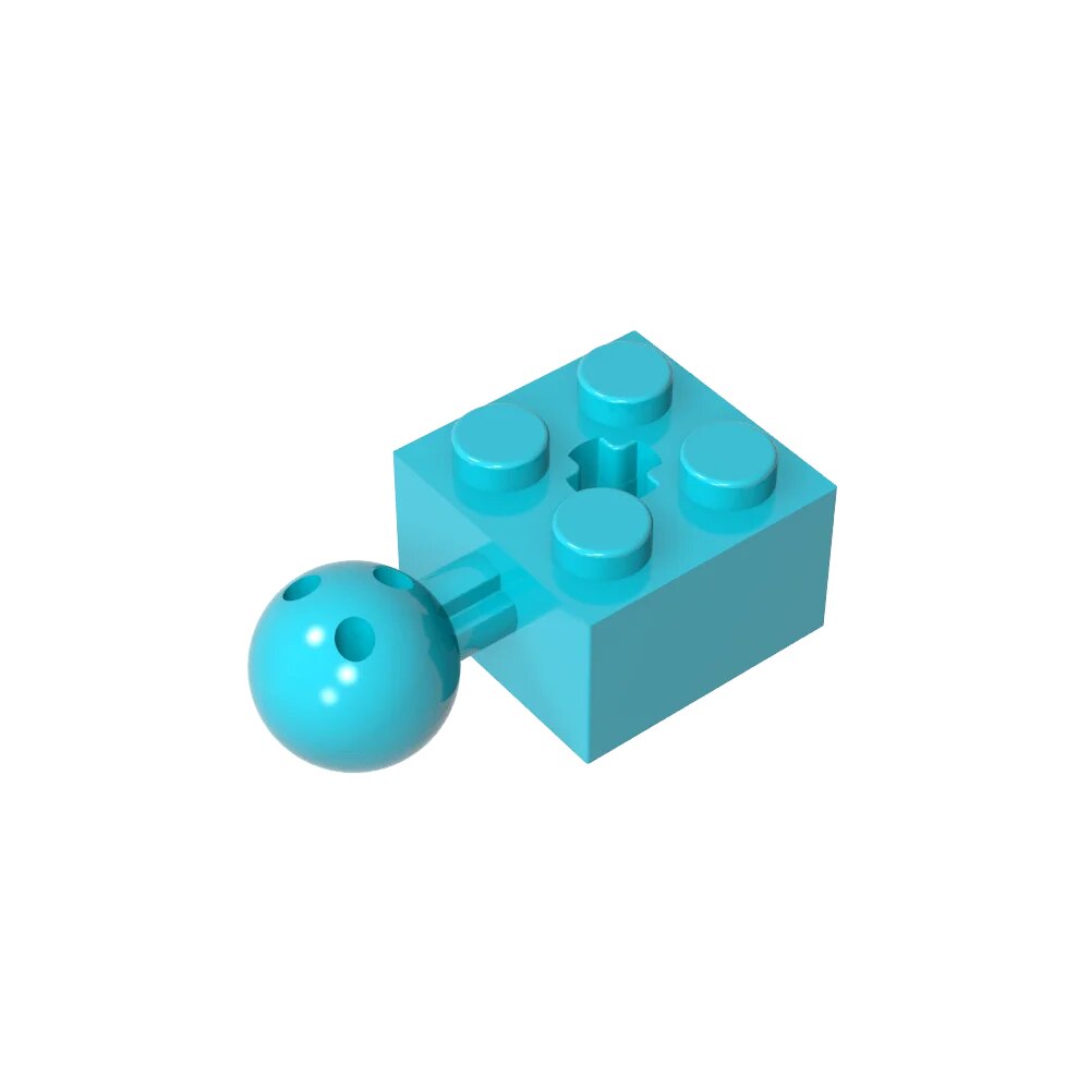Gobricks Конструктор кирпичи 2x2 с шарниром 046