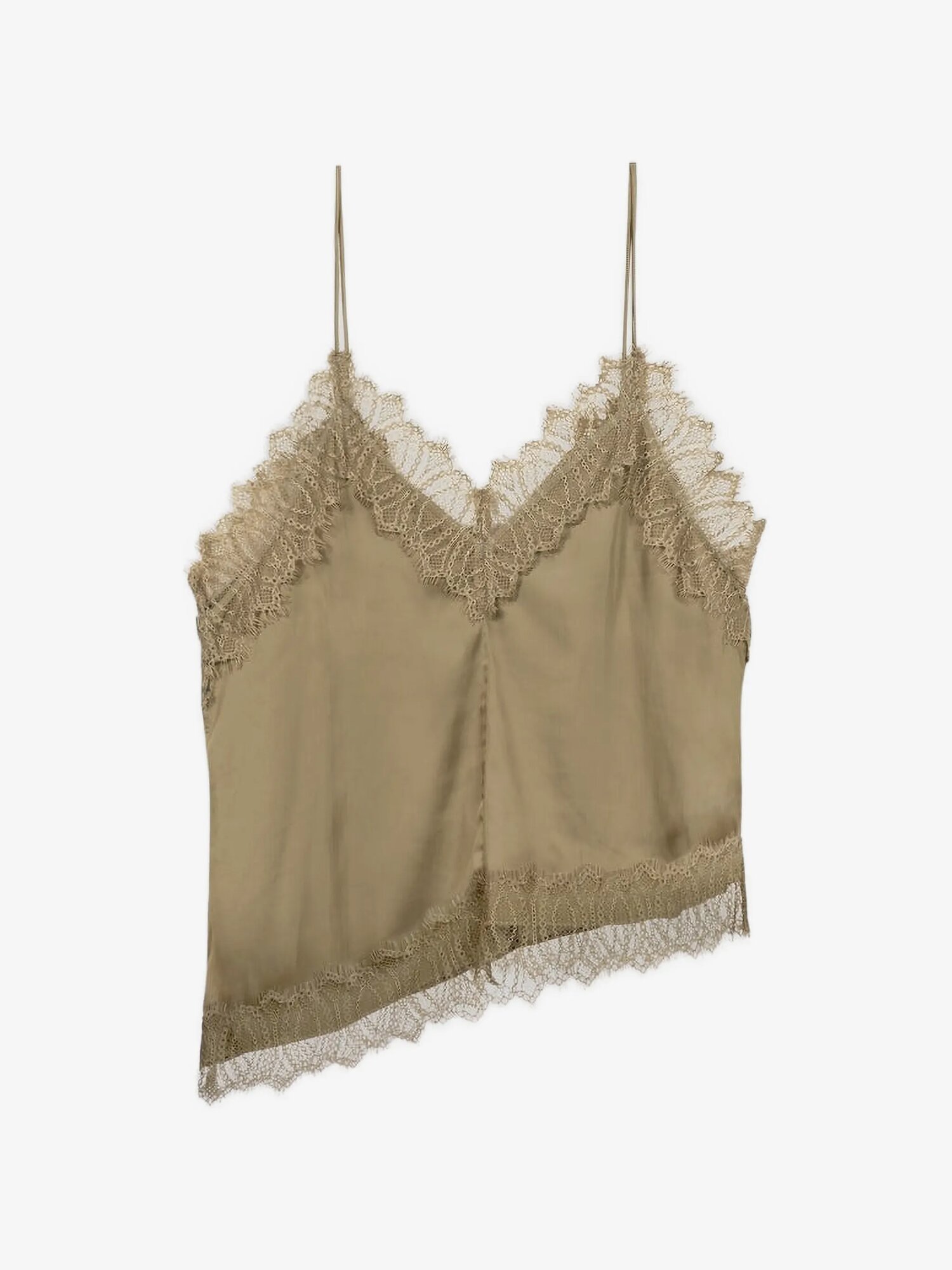 Топ Lace-trim top