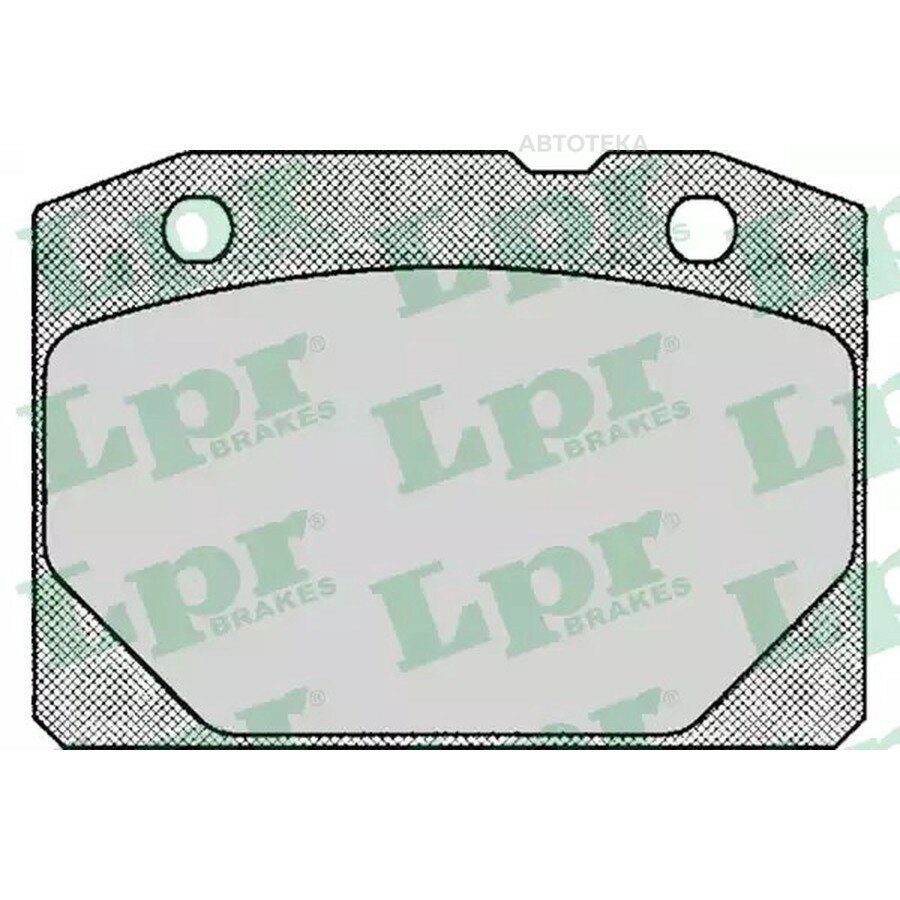 Колодки тормозные дисковые LPR 05P127