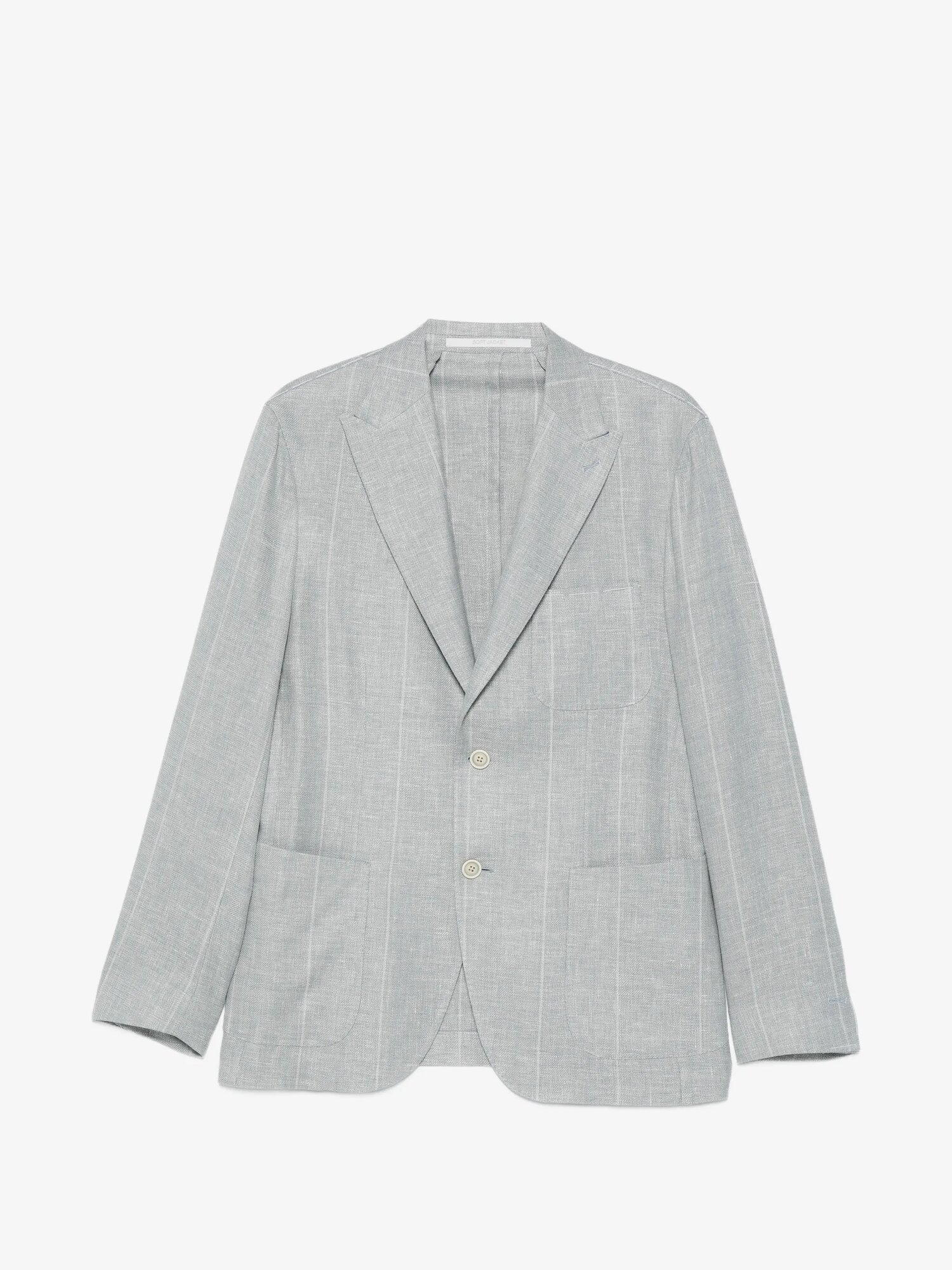 Пиджак Striped button blazer
