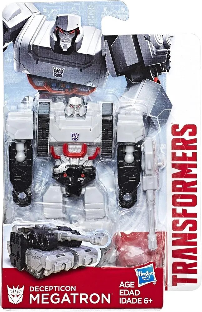 Трансформер Hasbro Transformers Decepticon Megatron E1165, Черно-серый