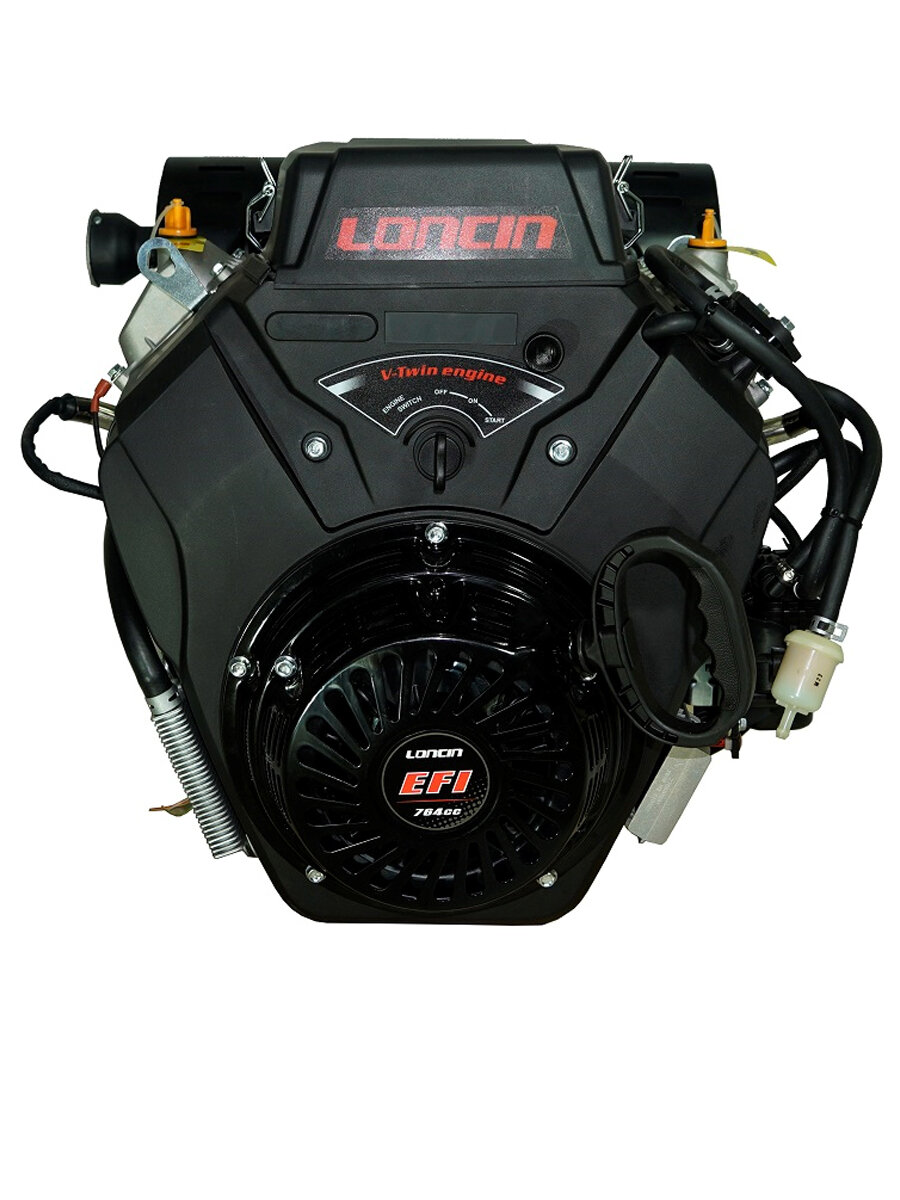 Уценка, Двигатель бензиновый Loncin H765i(H type)D25,20А,нов прошив(1550станд) (+комплект для установки на Буран) Тест