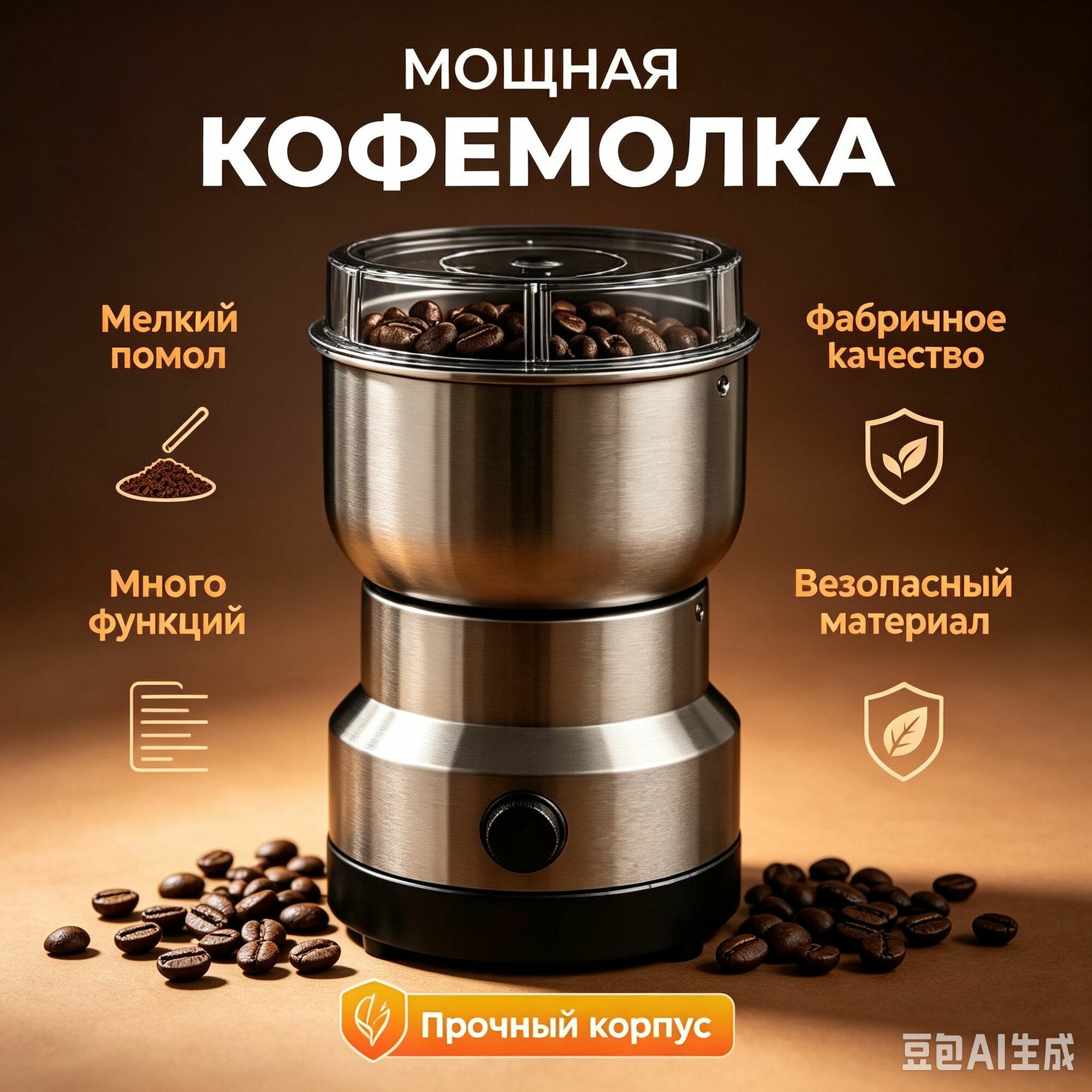 Кофемолка Кофемолка17 200 Вт, объем 300 г