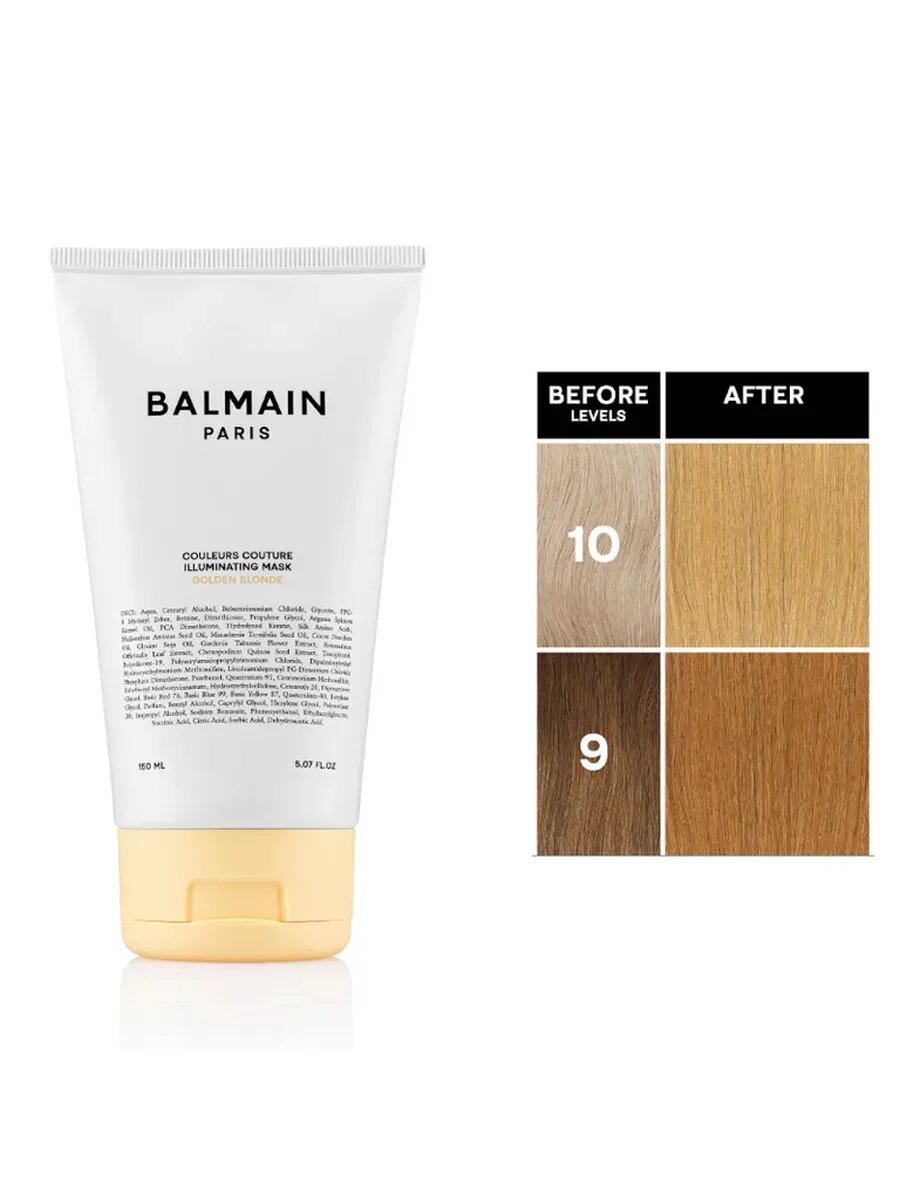 BALMAIN Illuminating Golden Blonde Маска Франция 150 мл