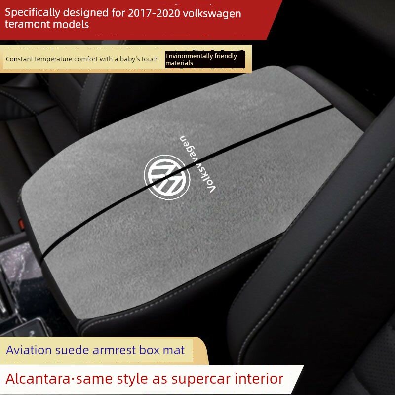 Премиум обивка из фальшивого меха для руля Volkswagen Touareg 2017-2020, серый цвет автомобильный интерьер аксессуар