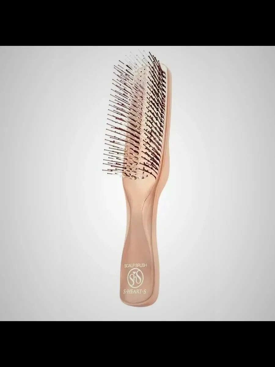 S-HEART-S Scalp Brush World GOLD Расческа 1 шт