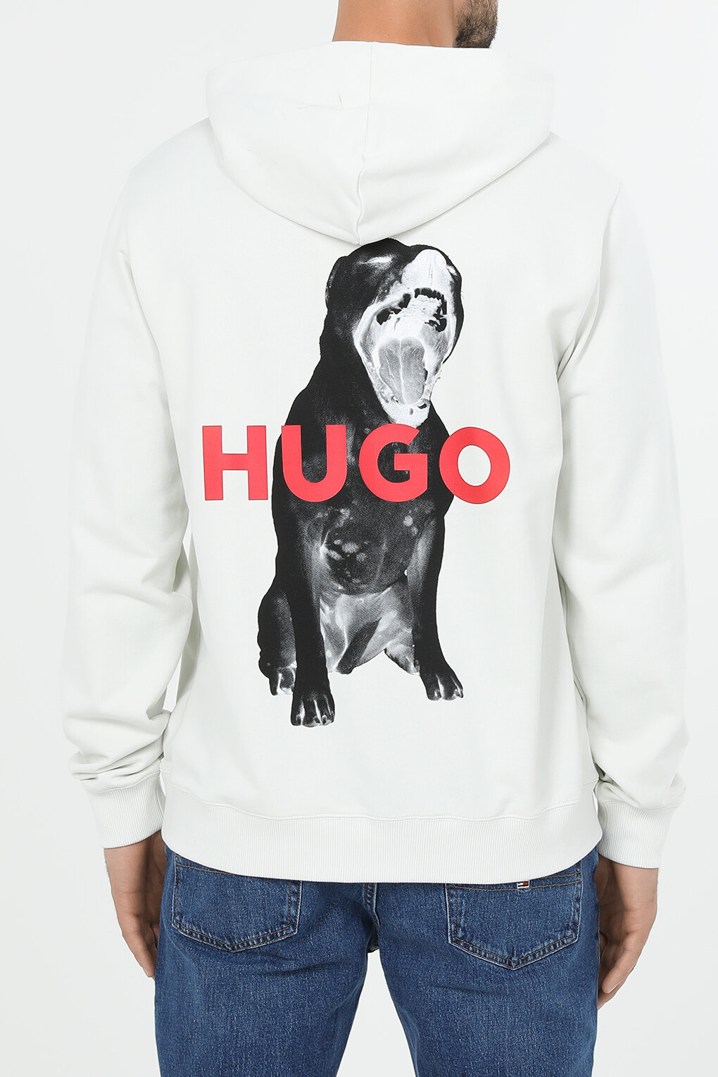 Толстовка HUGO, размер M, , белый — фото 1