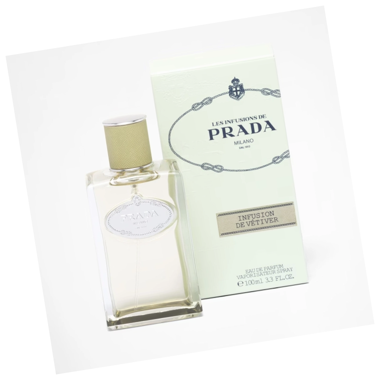 Prada Infusion De Vetiver парфюм 100 мл унисекс - Прада Инфьюжн Де Ветивер с древесными нотами