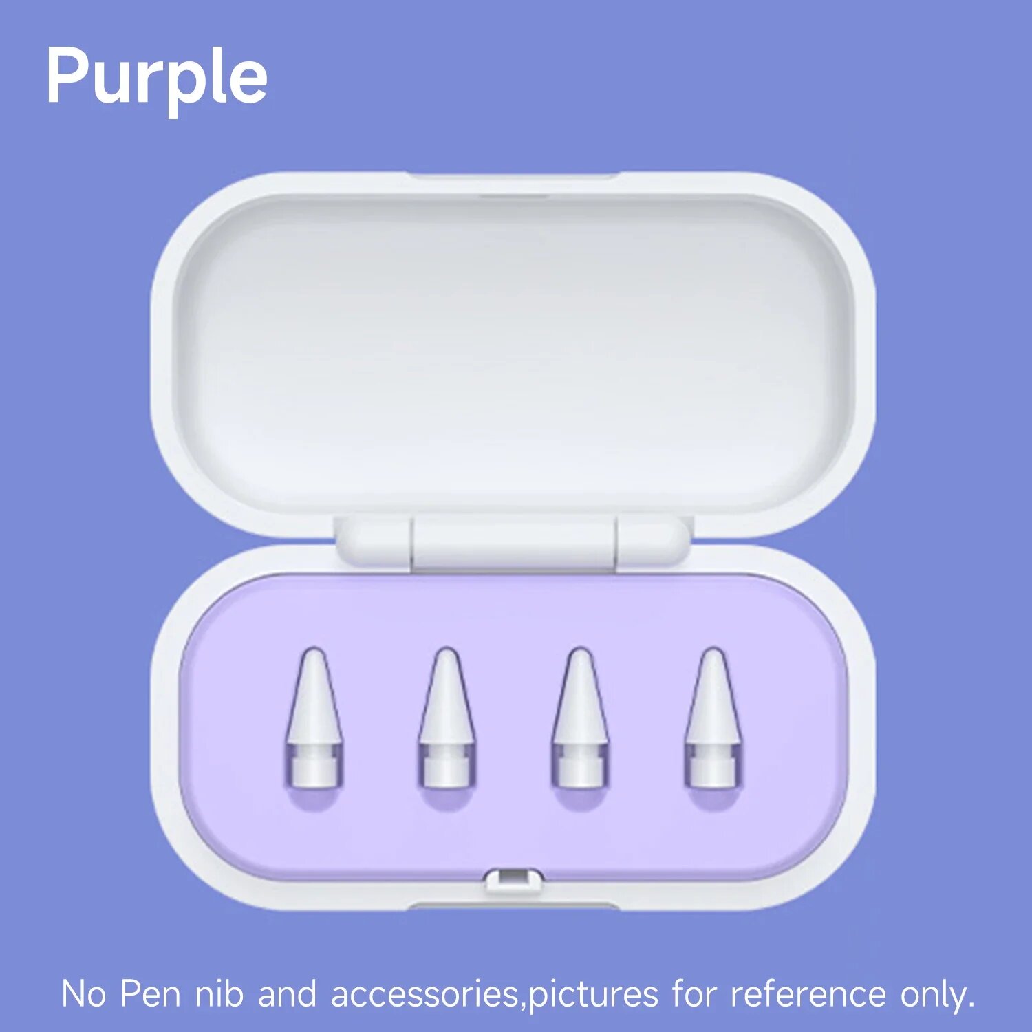 Ящик для наконечников Apple Pencil Tablike 4 slot Purple