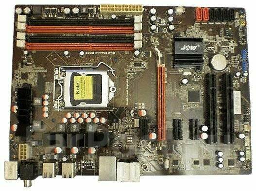 Материнская плата JW JW-PH67A Socket 1155 Intel H67 4*DDR3 SATA 1*PCI-E LAN