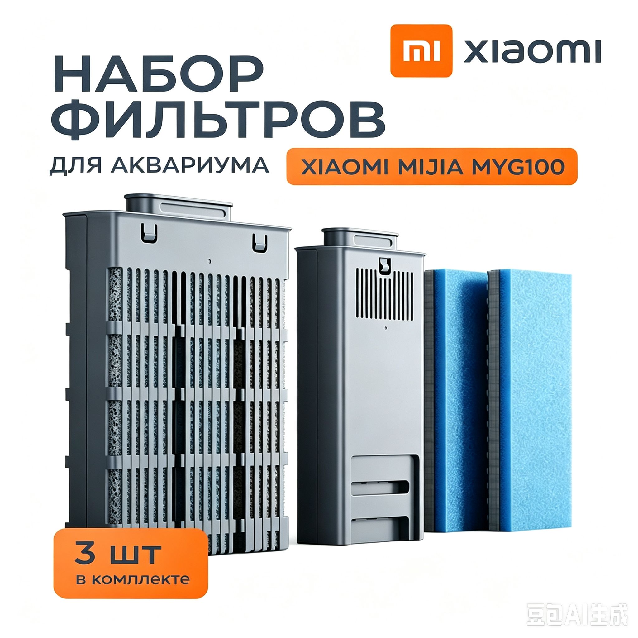 Фильтр для аквариума xiaomi mijia 100 литров MYG100N