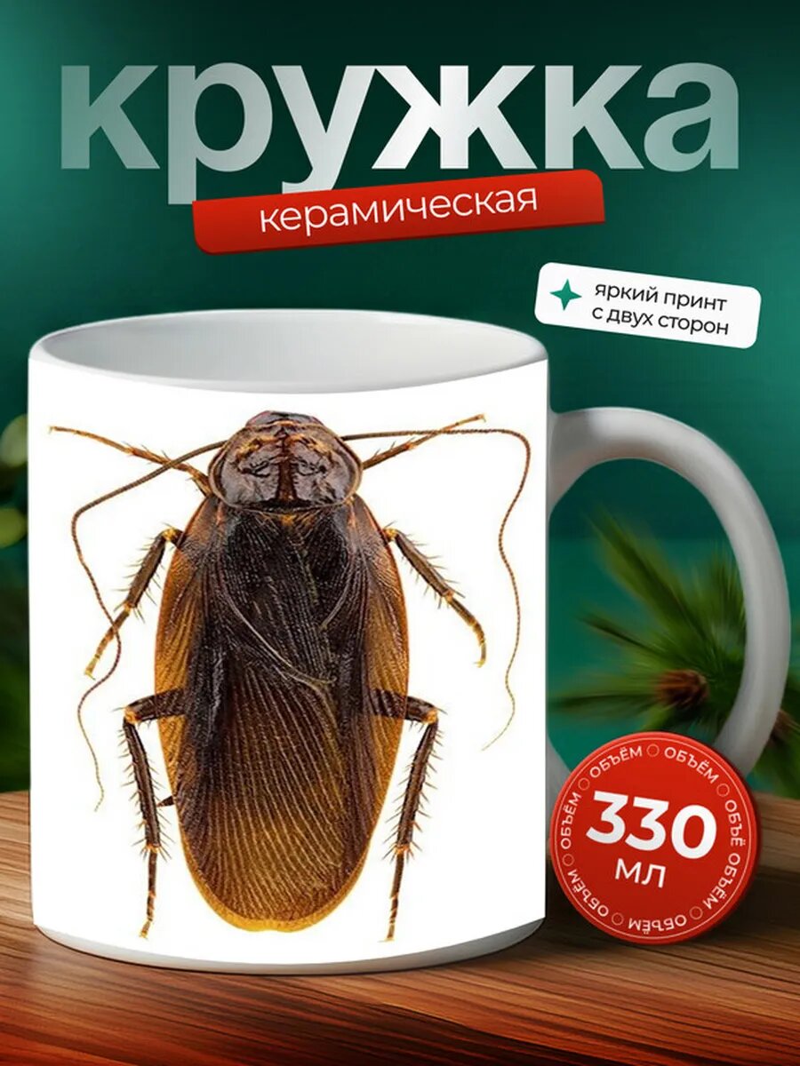 Кружка Златка насекомое 11,