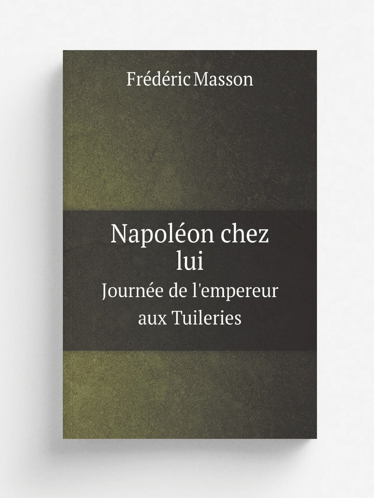 Napol.on chez lui. Journ.e de l'empereur aux Tuileries (French Edition)