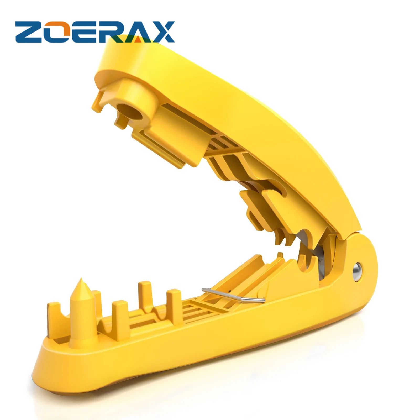 Инструмент для работы с сетевыми кабелями ZoeRax 4-в-1 RJ45 с функциями резки, зачистки, распутывания и выпрямления предназначен для работы с кабелями STP/UTP инструмент для сетевых кабелей RJ45 STP UTP инструмент 4 в 1