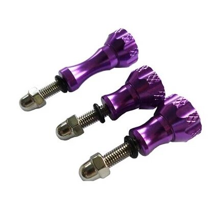 Адаптер-конвертер для экшн-камер Screw purple 3PCS