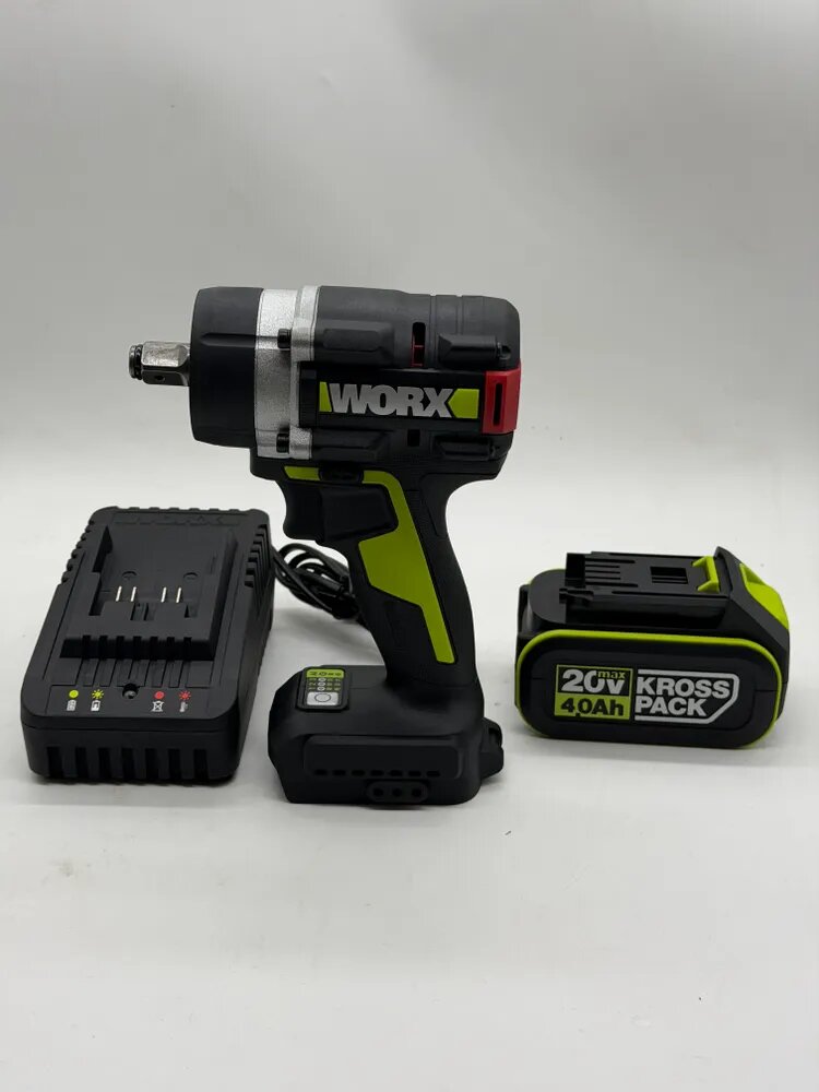 Гайковерт аккумуляторный WORX WU289/270 бесщеточный 20В