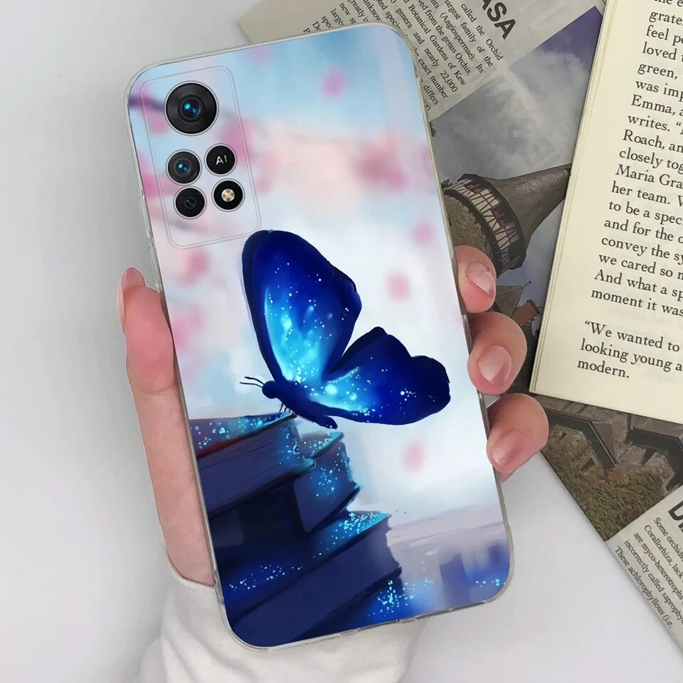 Для Xiaomi Redmi Note 11 Pro 11E Pro 11 Pro Plus чехол для девочек силиконовый прозрачный противоударный чехол для Redmi Note 11 Pro 11EPro 11 Pro Plus Shell