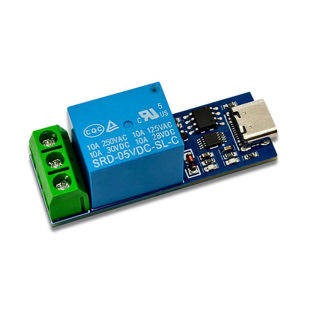 Модуль реле постоянного тока USB с интерфейсом TYPE-C и защитой от перегрузки по току реле USB интерфейс USB защита по току