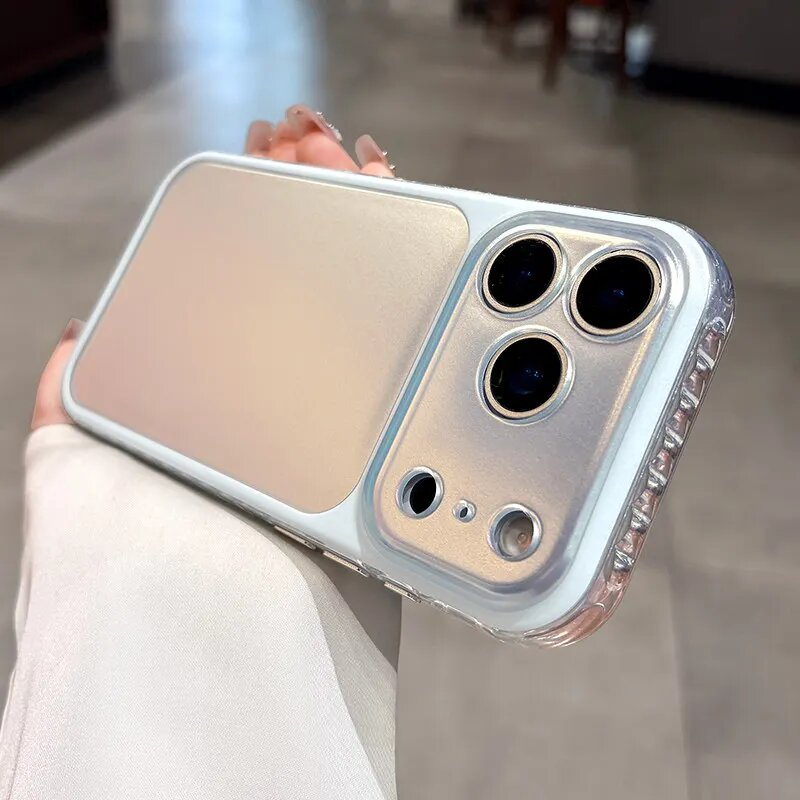 Чехол для iPhone 17 Pro Max с лазерным градиентом «Аврора», матовый, противоударный, тонкий, для iPhone 17, 16, 15 Pro Max, 17 Pro, 16 Pro