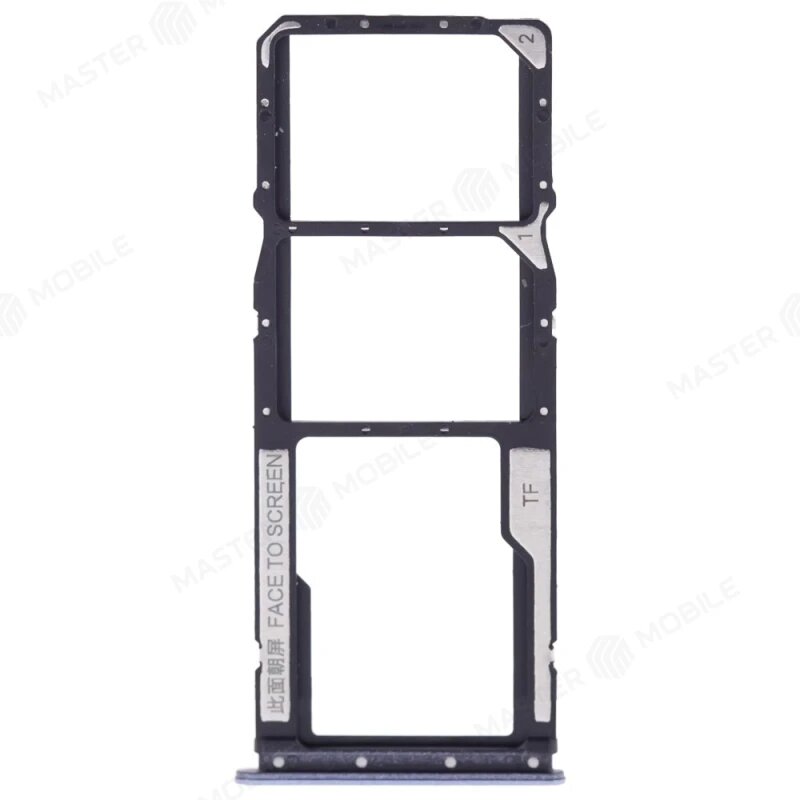 Держатель сим-карты для Xiaomi Poco M4 5G (22041219PG) (голубой)