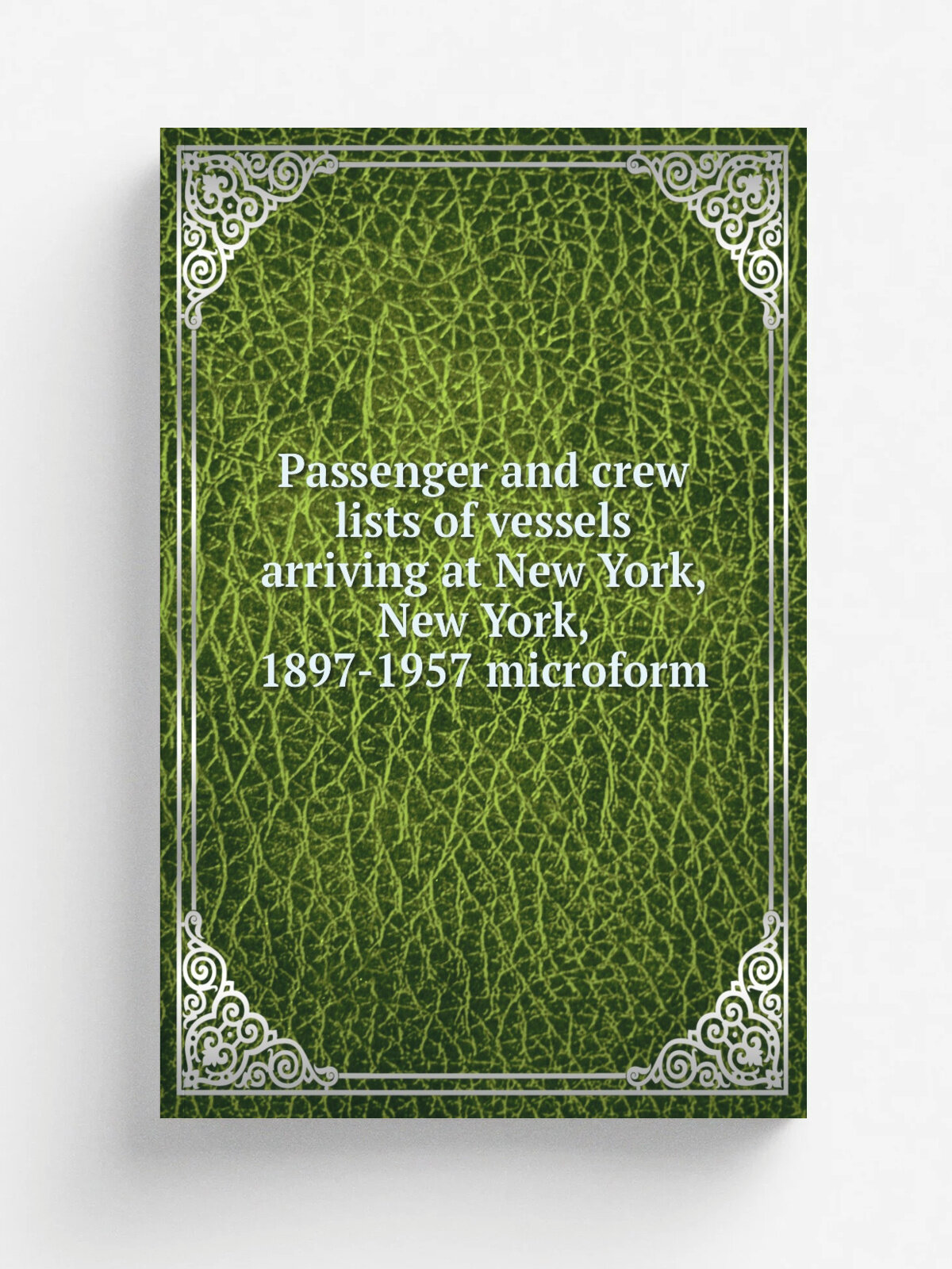 Passenger and crew lists of vessels arriving at New York, New York, 1897-1957 microform | 1941 | . Washington, D.C. : National Archives and Records Se…