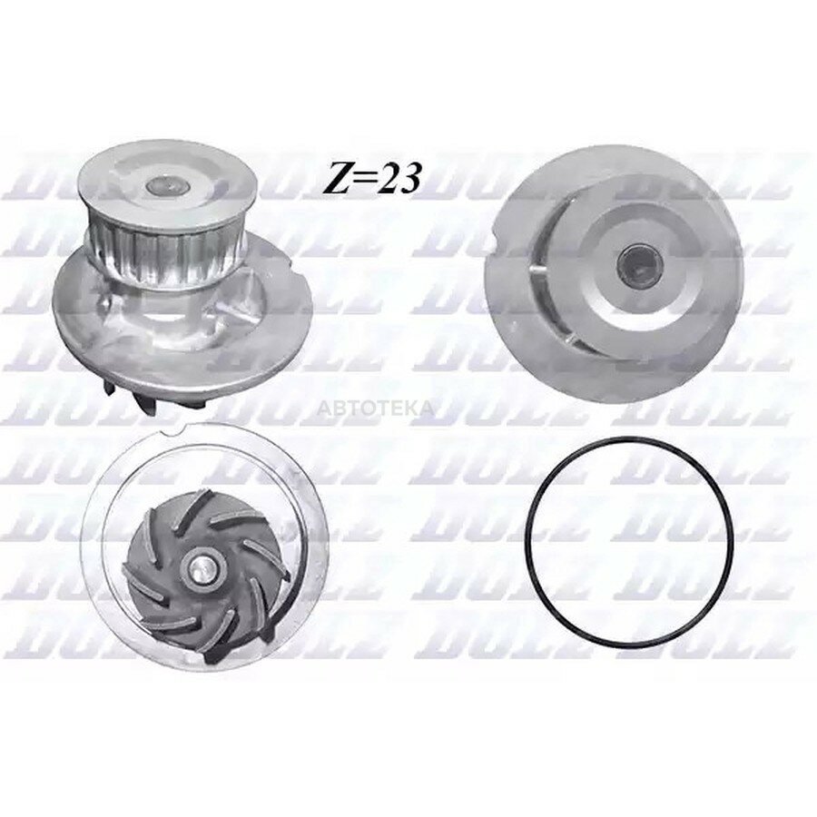 Помпа водяная пр-во Испания DOLZ O270 CHEVROLET LACETTI J200 T18SED