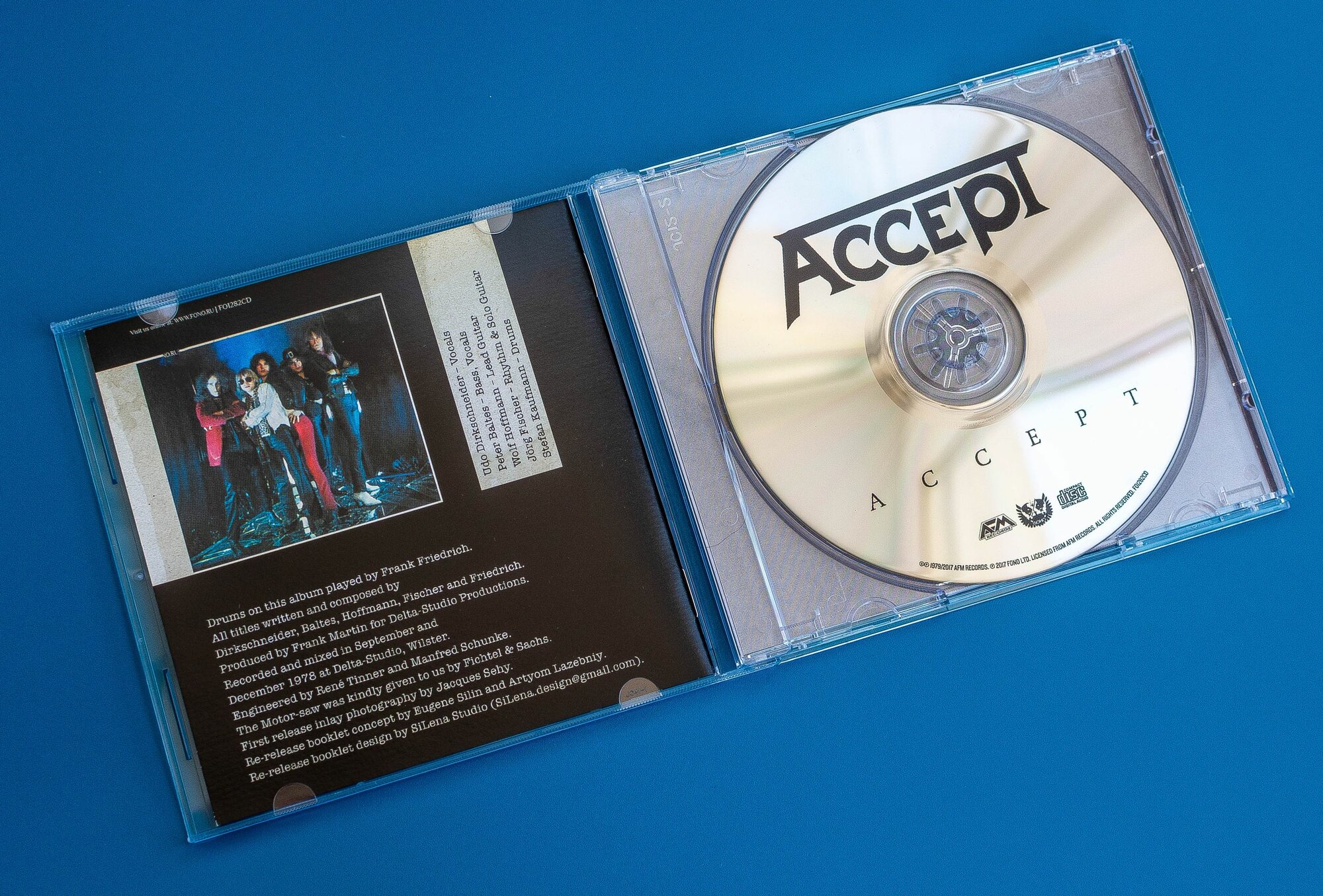 ACCEPT - Accept (Platinum Edition) Аудио CD Лицензия — фото 1