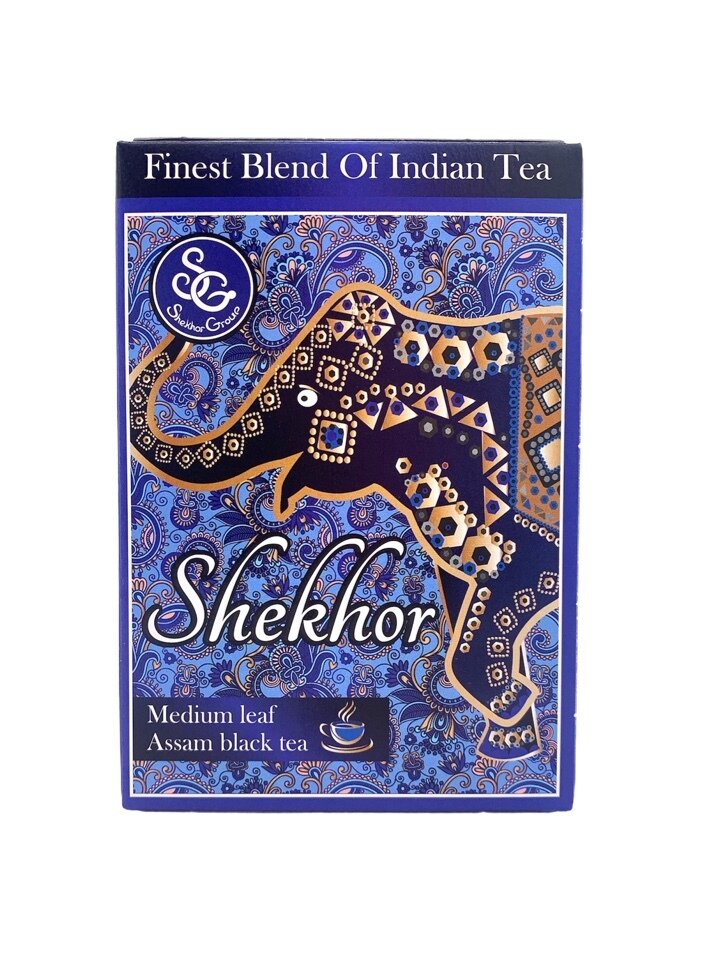 Черный чай ассам среднелистовой SHEKHOR (Medium Leaf Assam black tea) 100 г