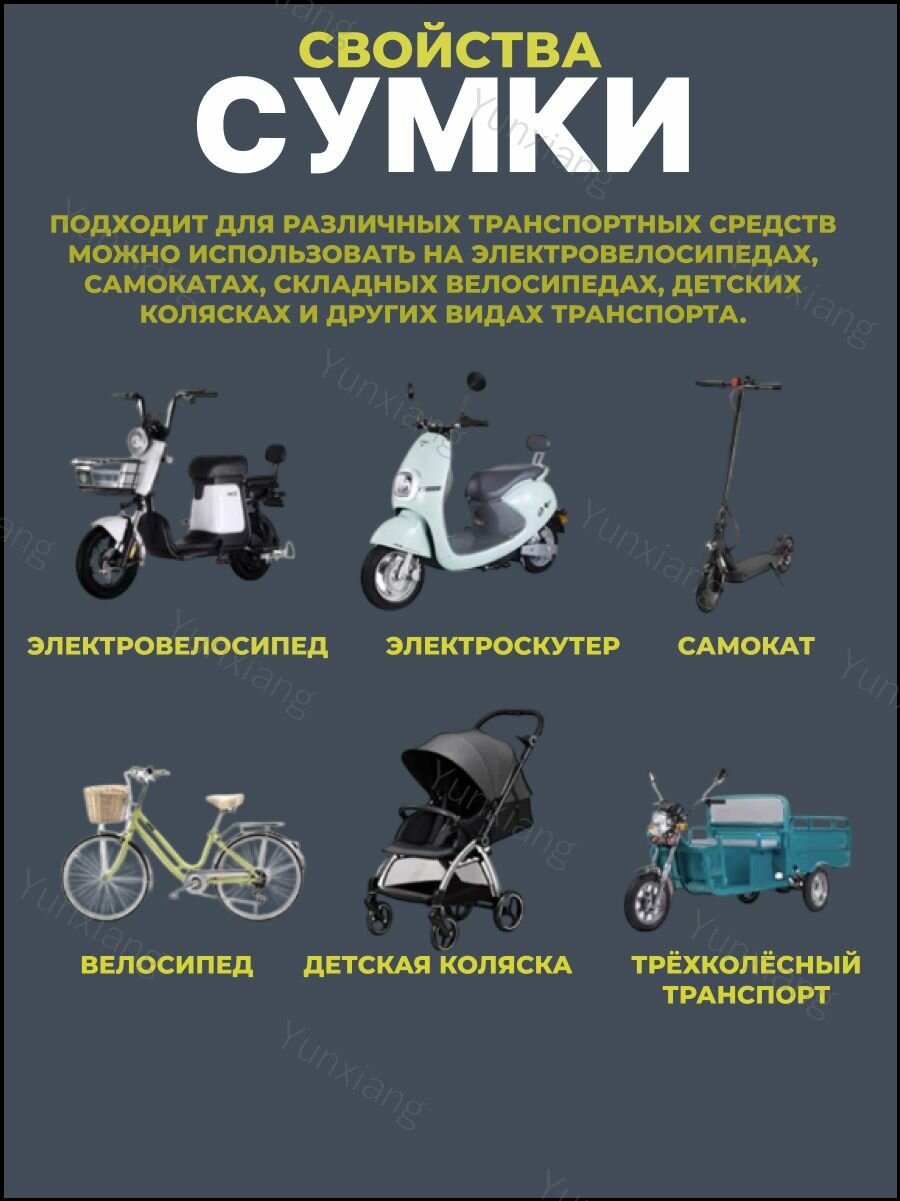 Сумка велосипедная — фото 1