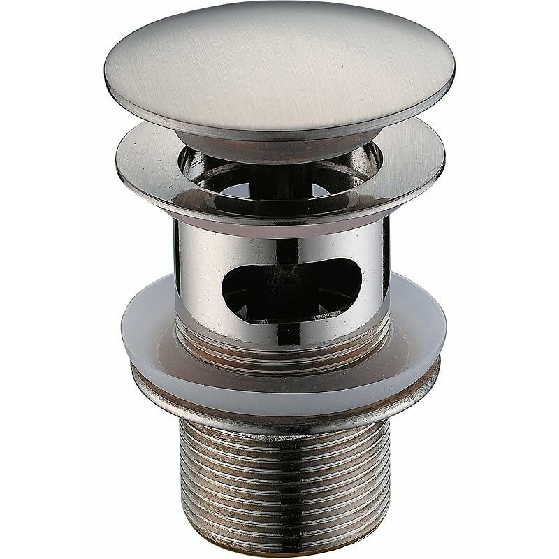 Донный клапан WasserKRAFT A073 click-clack, никель