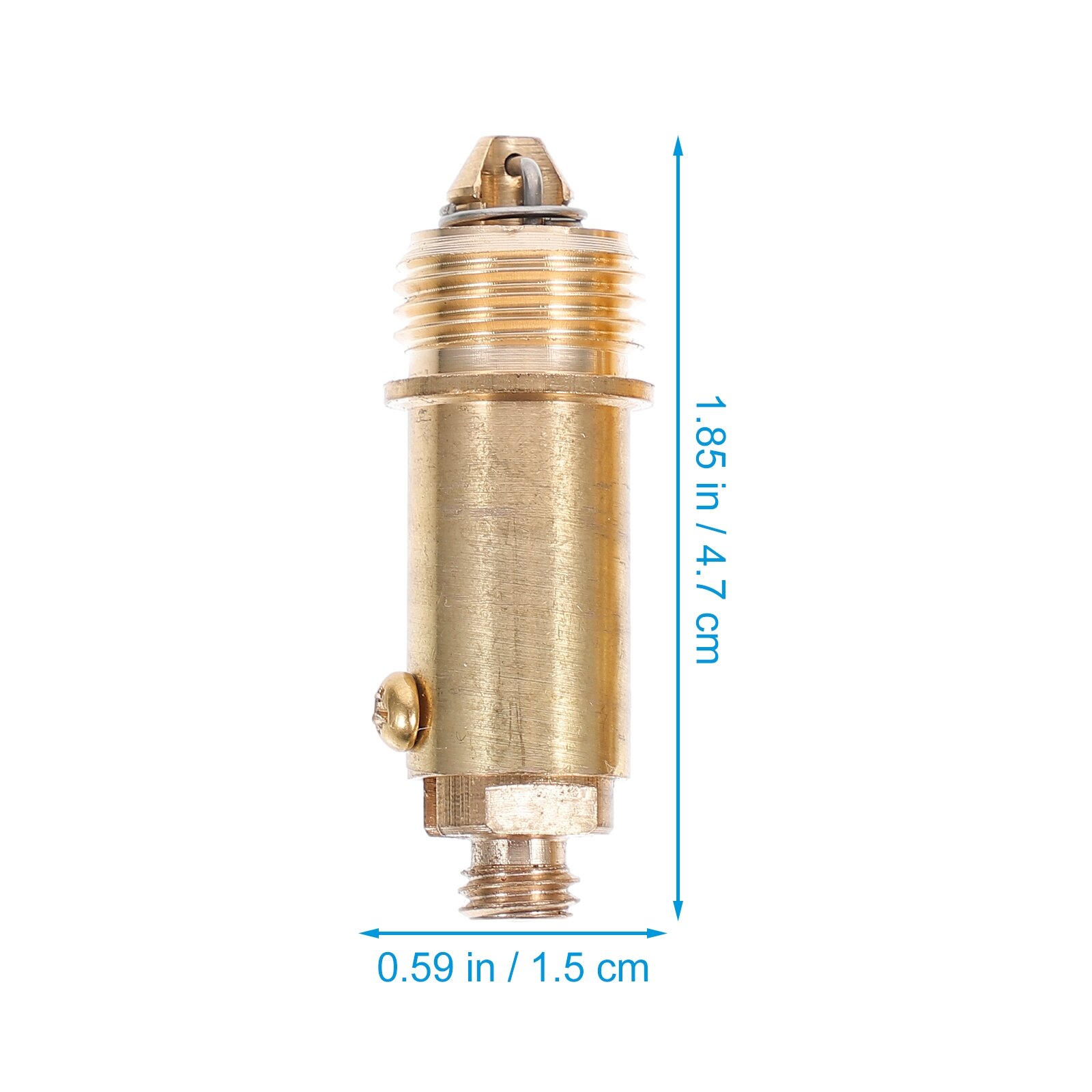 Сифон Для Ванной 2 Штуки Золотой Цвет Материал Бронза Размер 4.70X1.50X1.50Cm