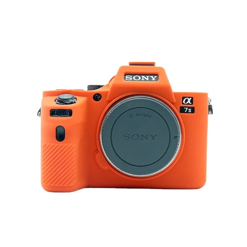 Силиконовый чехол для Sony A7 II RYH Оранжевый, Оранжевый