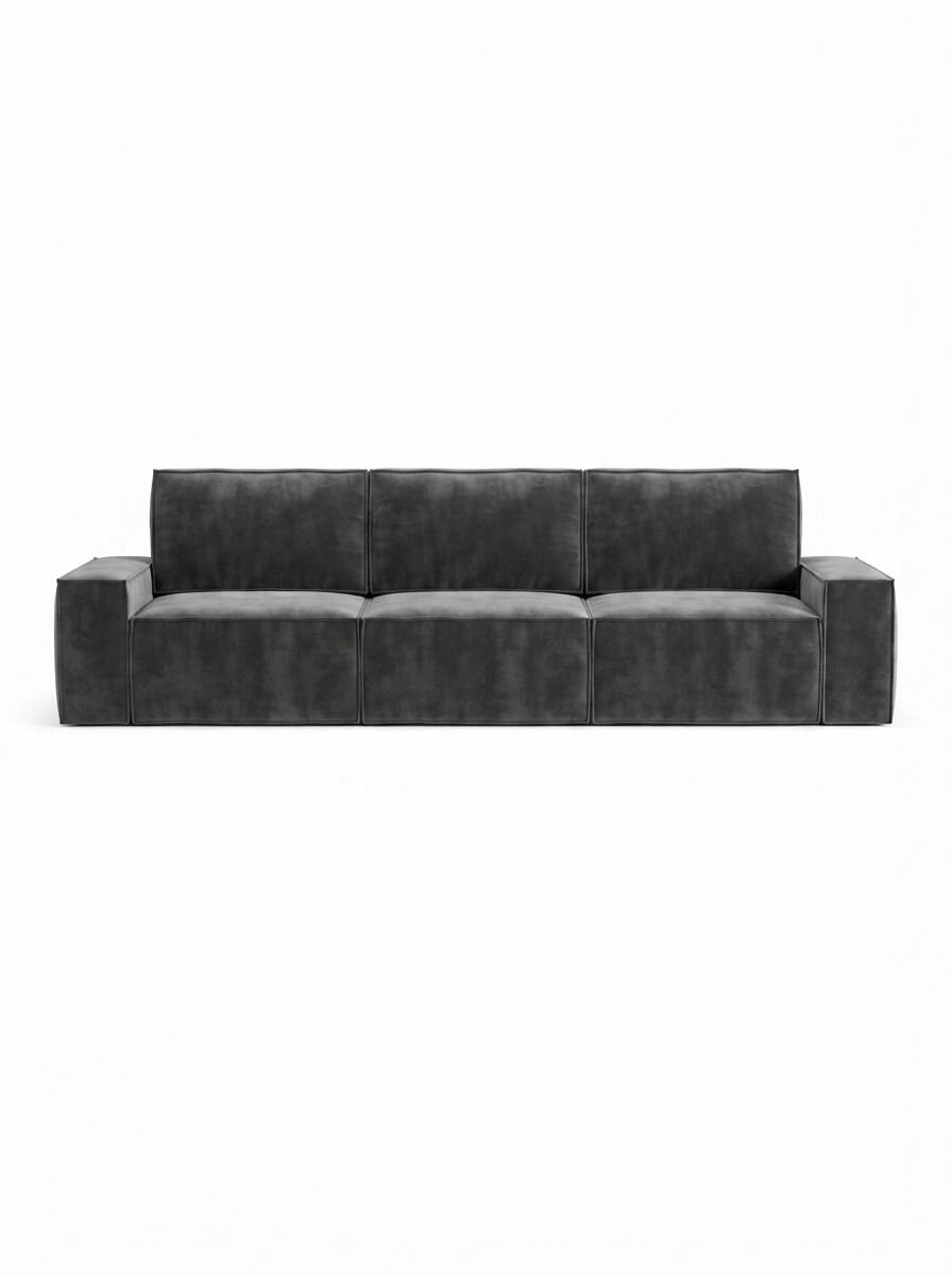 Диван Крафт (Craft) трехмодульный Катания 17, 3500х930х1150, независимый пружинный блок