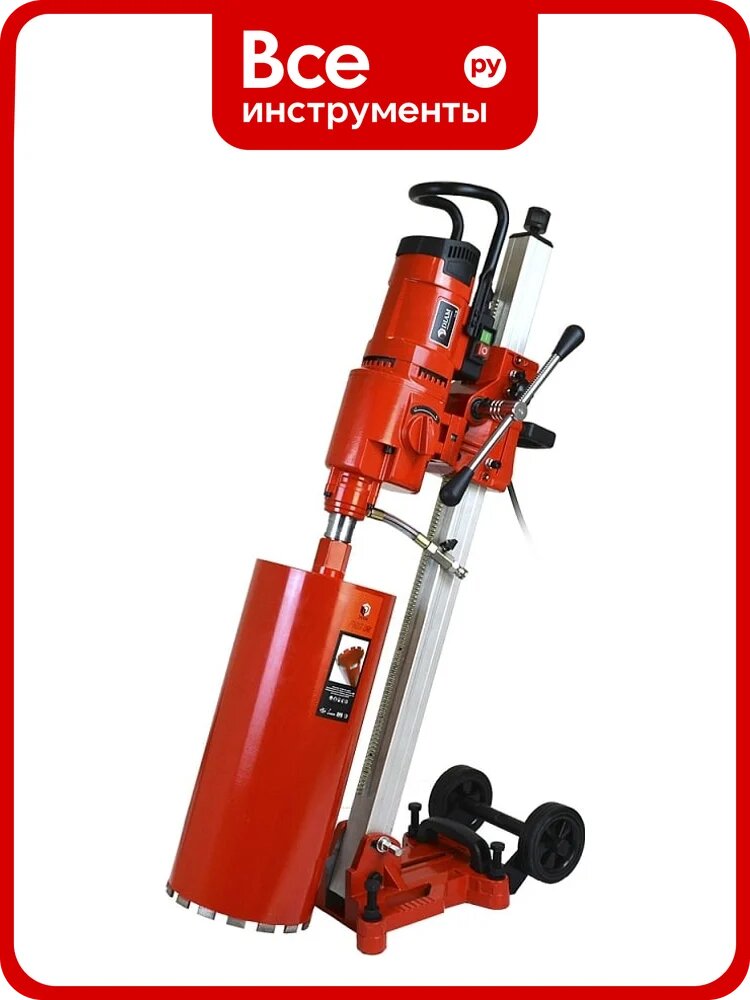 Сверлильная машина Diam ML-250/2А 620066, бурмашина со стойкой, мокрое сверление, защитная муфта, 2‑скоростная