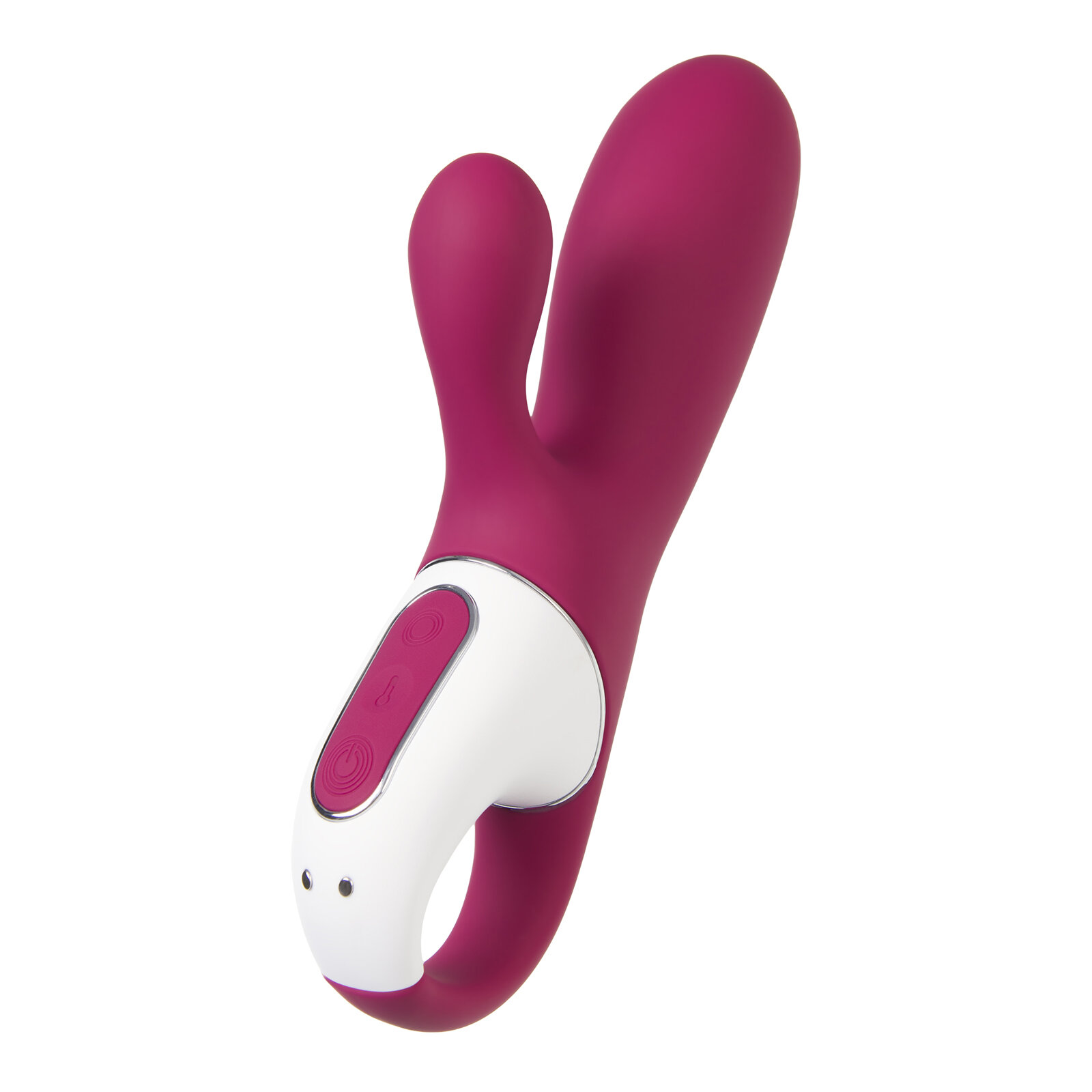Satisfyer Hot Bunny, пурпурный Вибратор-кролик с нагревом и управлением со смартфона
