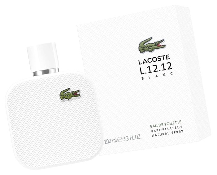 Мужская туалетная вода Lacoste L 12 12 Blanc Pure 100 мл - Белый парфюм Лакост