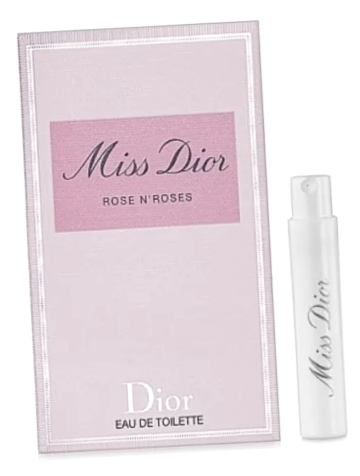 Миниатюра туалетной воды Кристиан Диор Мисс Диор Роз Эн Розес 1 мл / Miss Dior Rose N Roses