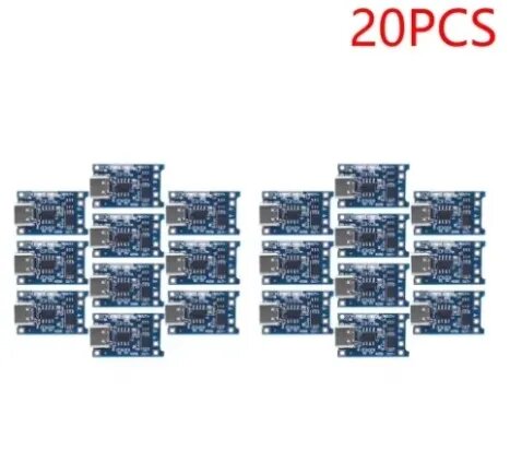 20шт Модуль зарядки 18650 TYPE-C USB