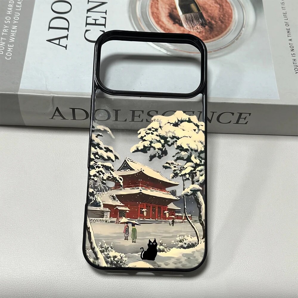 Чехол для телефона The Lively Streets Of Moscow для iPhone 17 17Air 16 Black-WQSD191, For iphone 16