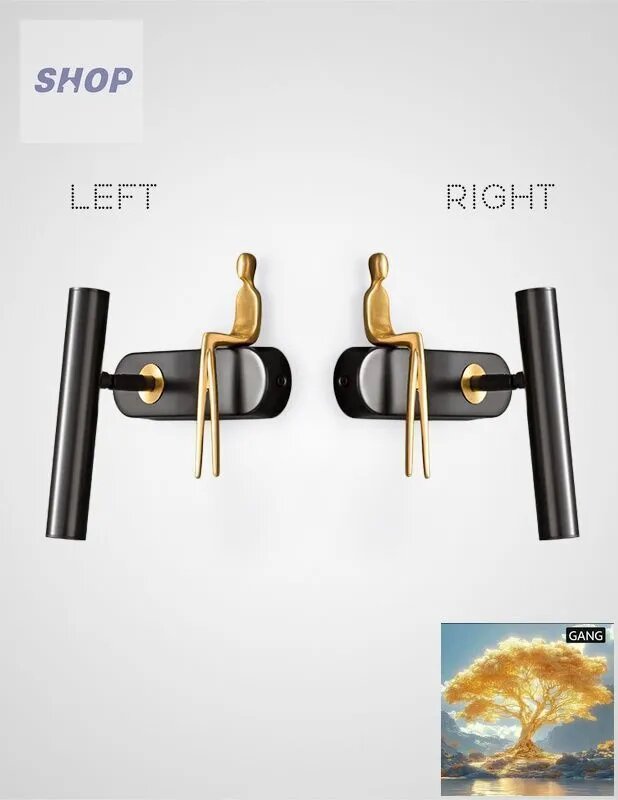 Настенный светильник, LED, 3 Вт