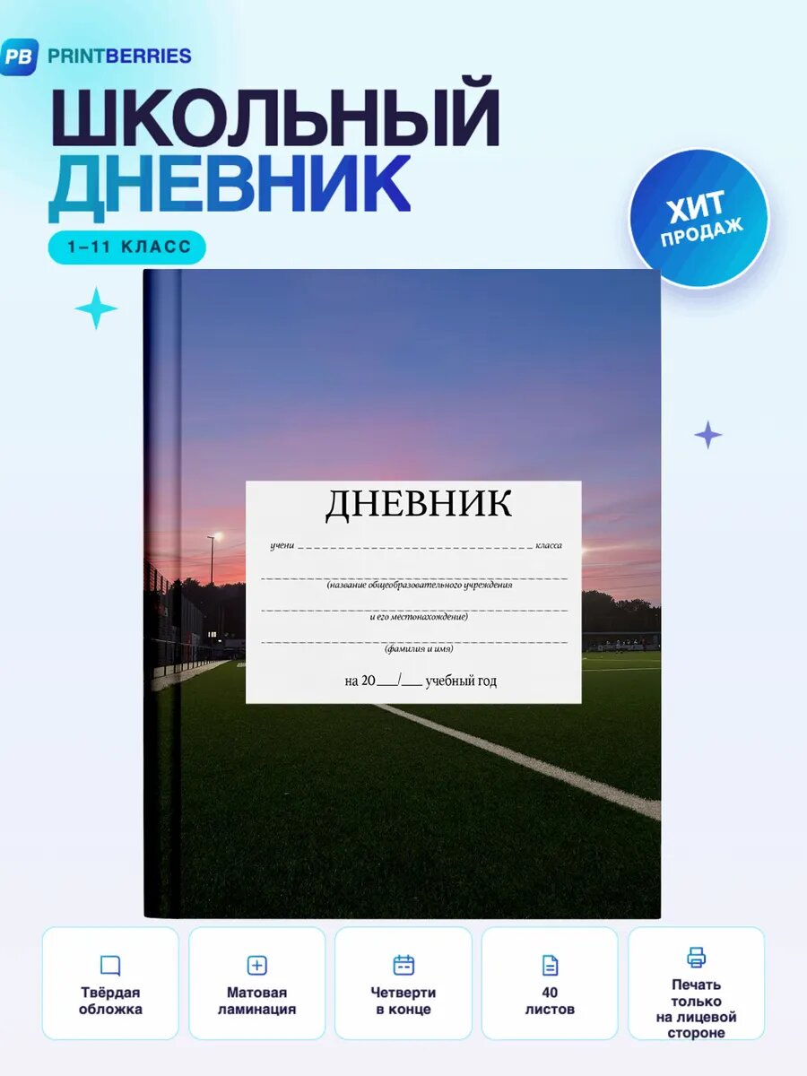 Школьный дневник футбол коллаж арт спорт мяч клуб 10