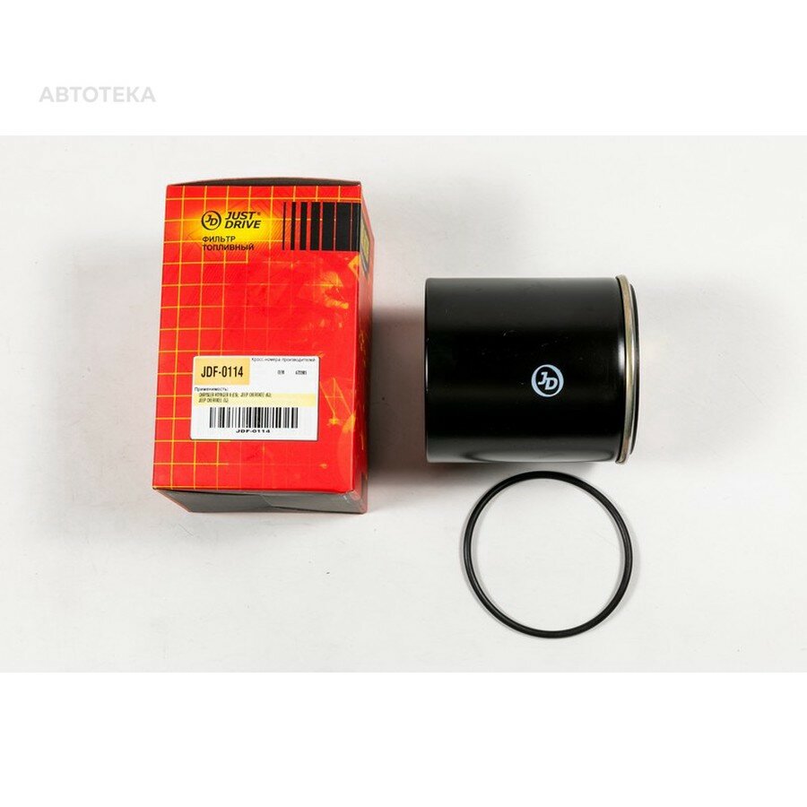 Фильтр топливный JUST DRIVE JDF0114 CHRYSLER VOYAGER II (ES); JEEP CHEROKEE (KJ); JEEP CHEROKEE (XJ); JEEP GRAND CHEROKEE I (ZJ, ZG); JEEP GRAND CHEROKEE II (WJ, WG)