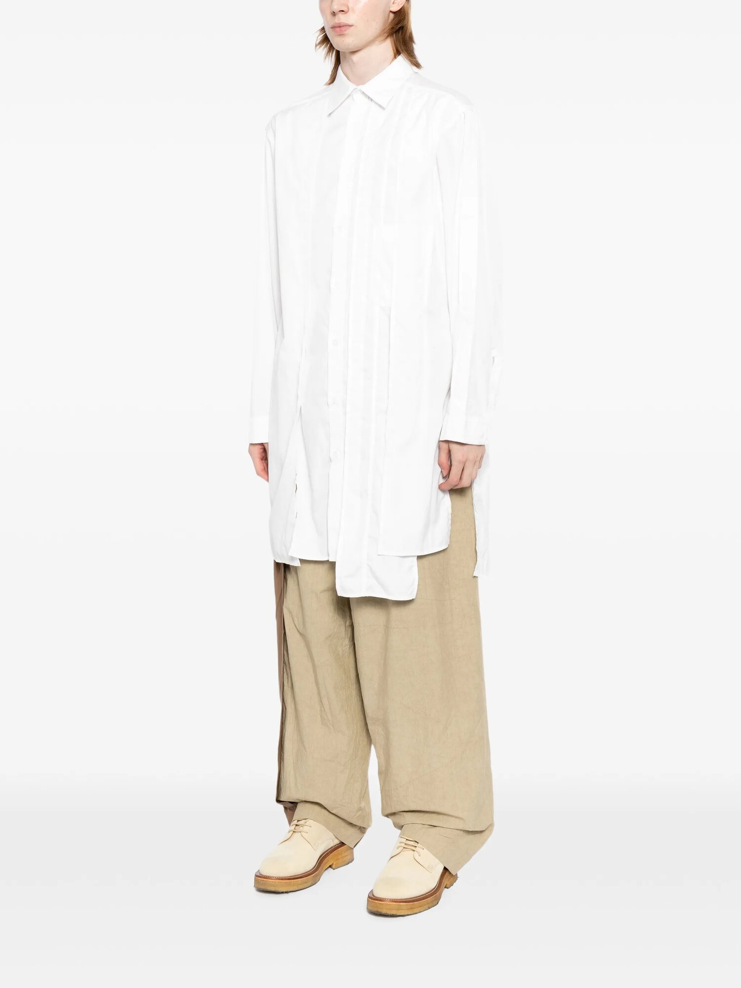 Рубашка Yohji Yamamoto, размер 50, white — фото 1